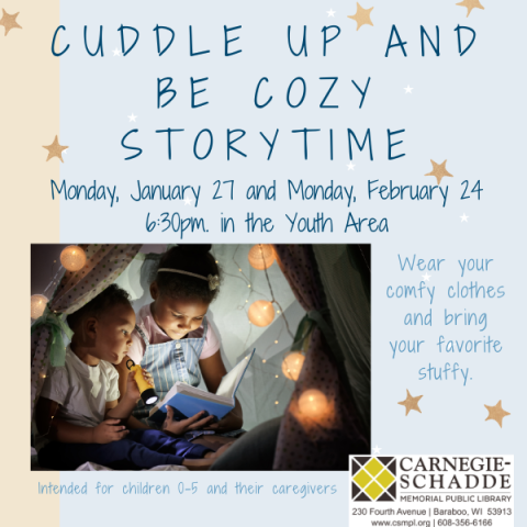 Month Calendar | Carnegie-Schadde Memorial Public Library